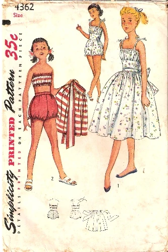 Simplicity 4362 A | Vintage Sewing Patterns | Fandom