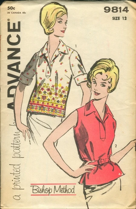 Advance 9814 | Vintage Sewing Patterns | Fandom