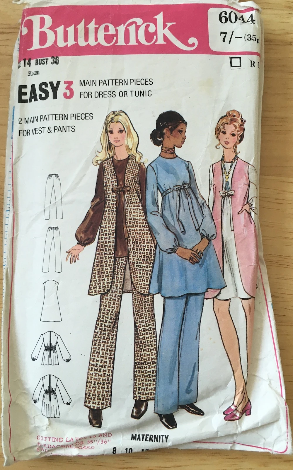 Butterick 6044 A | Vintage Sewing Patterns | Fandom