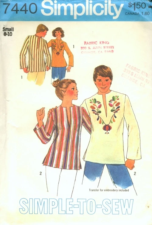 Simplicity 7440 | Vintage Sewing Patterns | Fandom