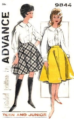 Advance 9844 | Vintage Sewing Patterns | Fandom