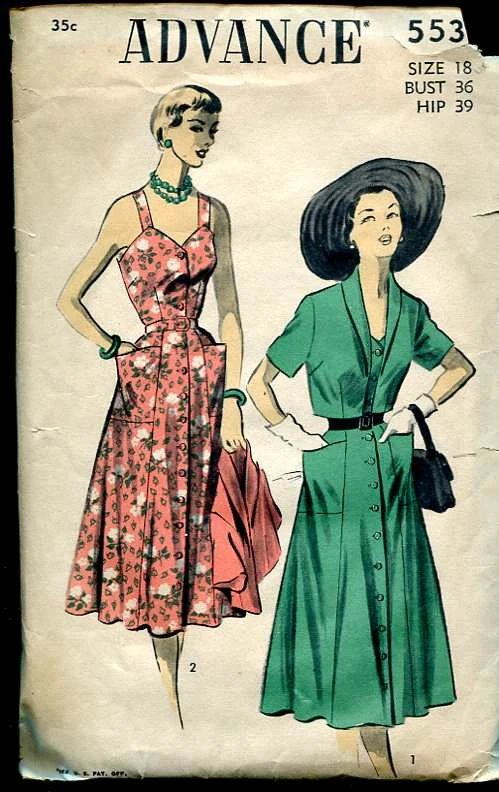 Advance 5539 | Vintage Sewing Patterns | Fandom