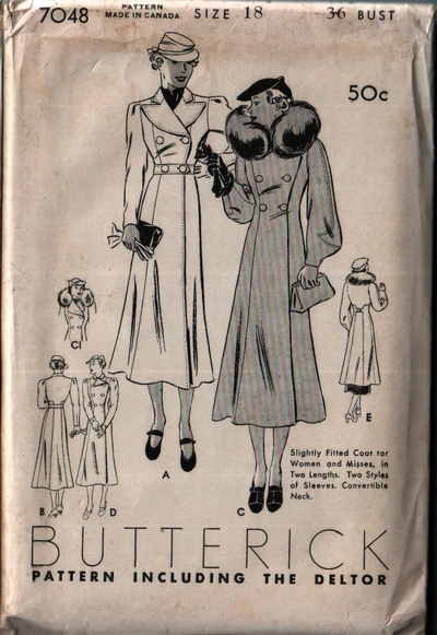 Butterick 7048 | Vintage Sewing Patterns | Fandom