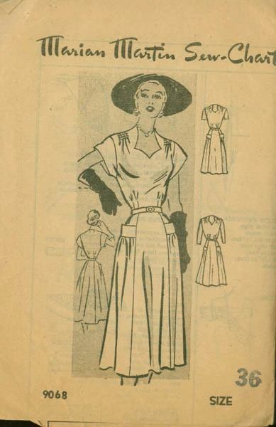 Marian Martin 9068 A | Vintage Sewing Patterns | Fandom