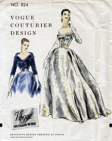 Vogue 824 | Vintage Sewing Patterns | Fandom