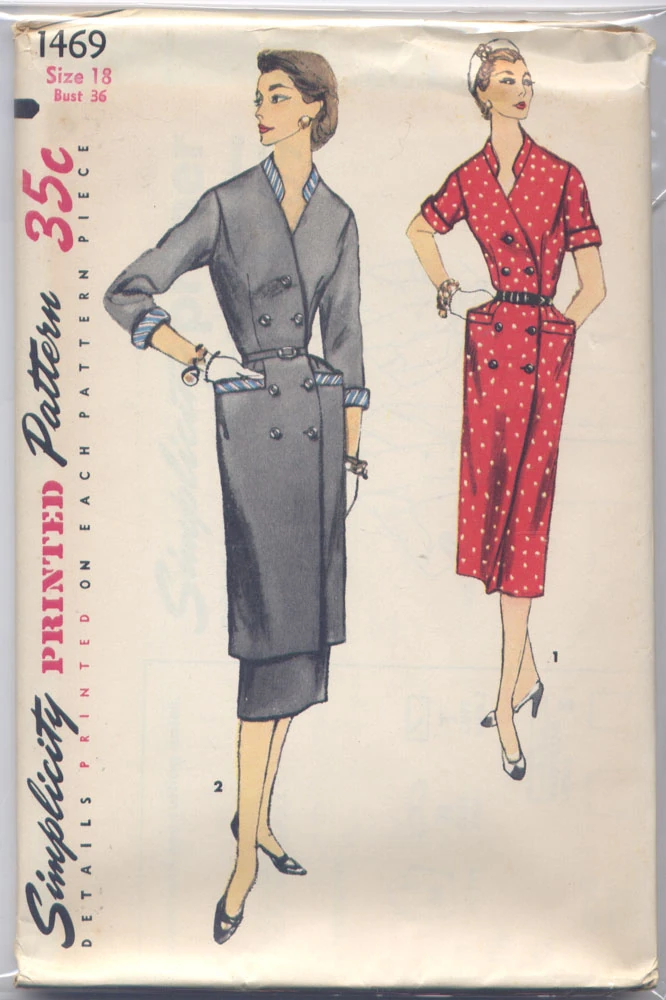 Simplicity 1469 | Vintage Sewing Patterns | Fandom