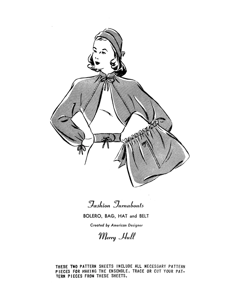 Merry Hull Fashion Turnabouts | Vintage Sewing Patterns | Fandom