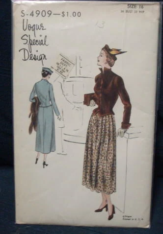 Vogue S-4909 | Vintage Sewing Patterns | Fandom