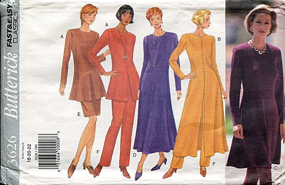 Butterick 3626 E | Vintage Sewing Patterns | Fandom