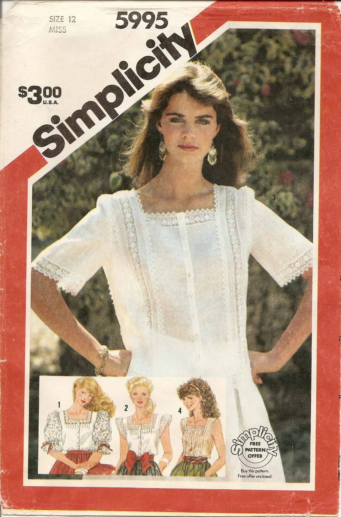Simplicity 5995 B | Vintage Sewing Patterns | Fandom