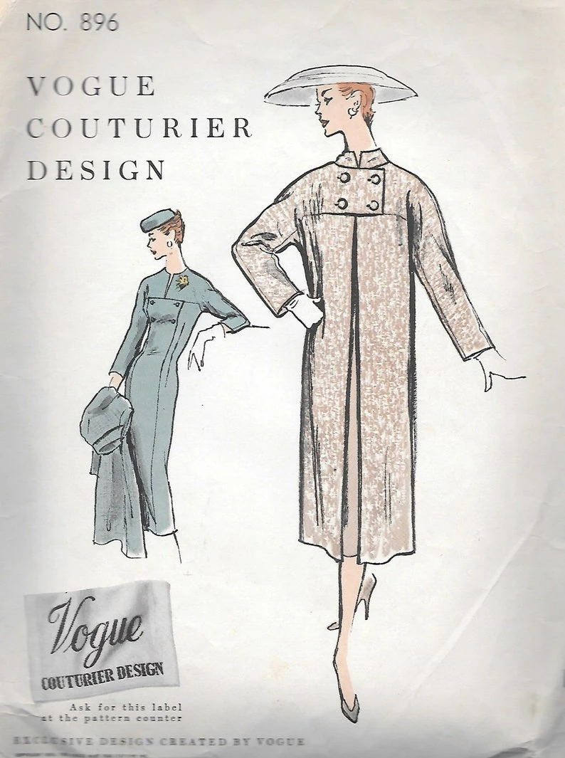Vogue 896 | Vintage Sewing Patterns | Fandom