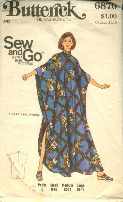 Butterick 6870 | Vintage Sewing Patterns | Fandom