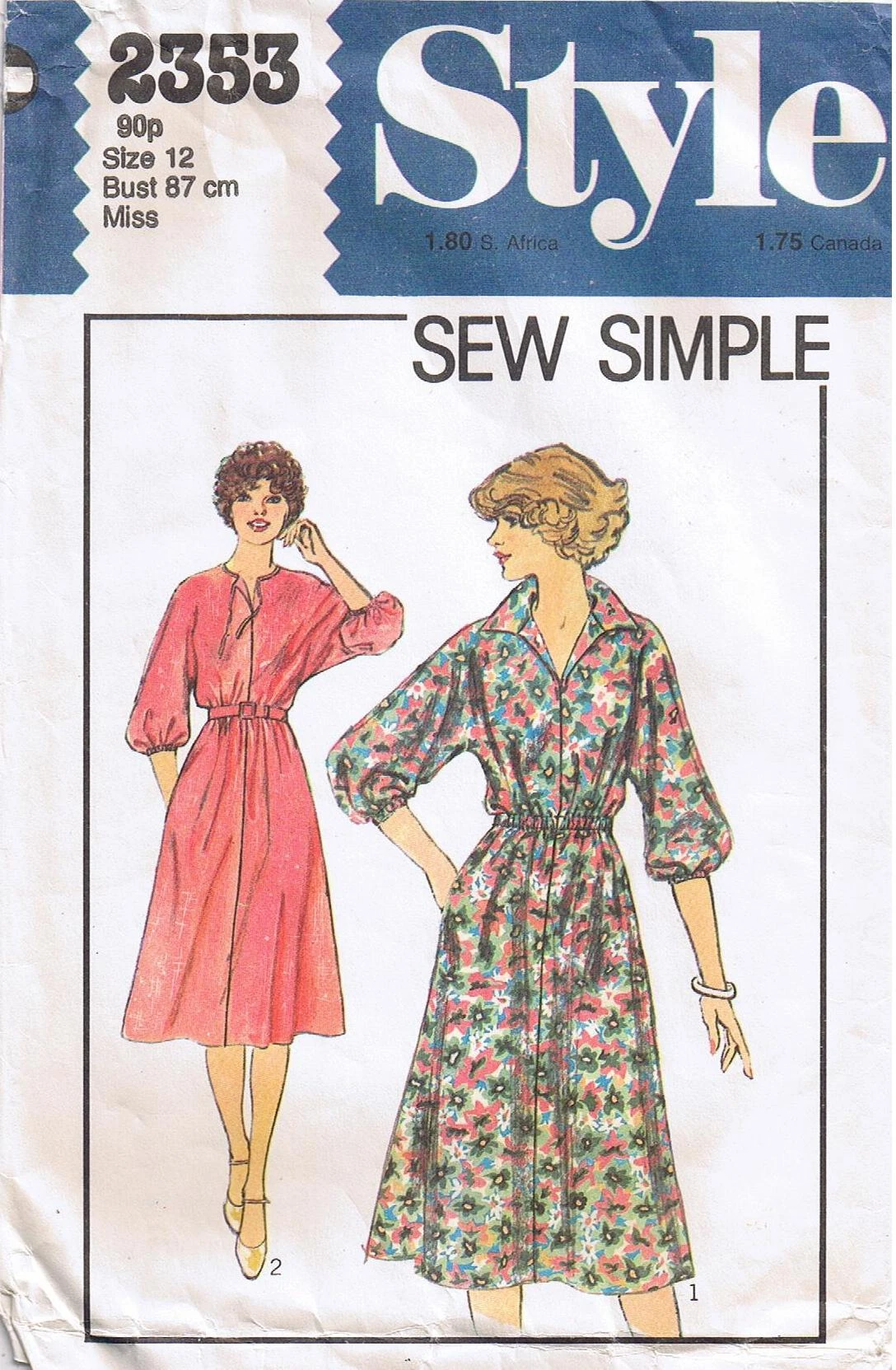 Style 2353 | Vintage Sewing Patterns | Fandom
