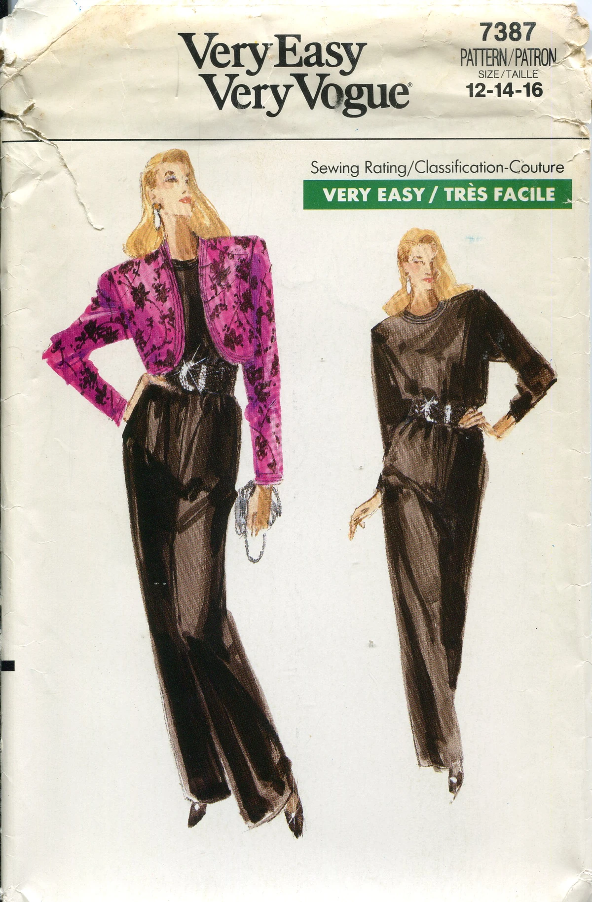 Vogue 7387 | Vintage Sewing Patterns | Fandom