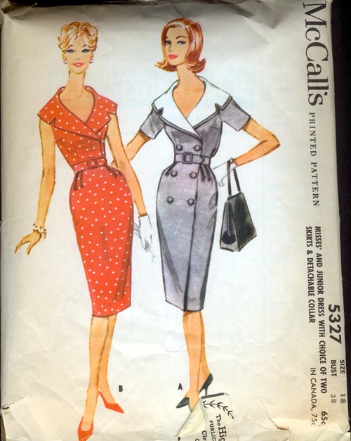 McCall's 5327 | Vintage Sewing Patterns | Fandom