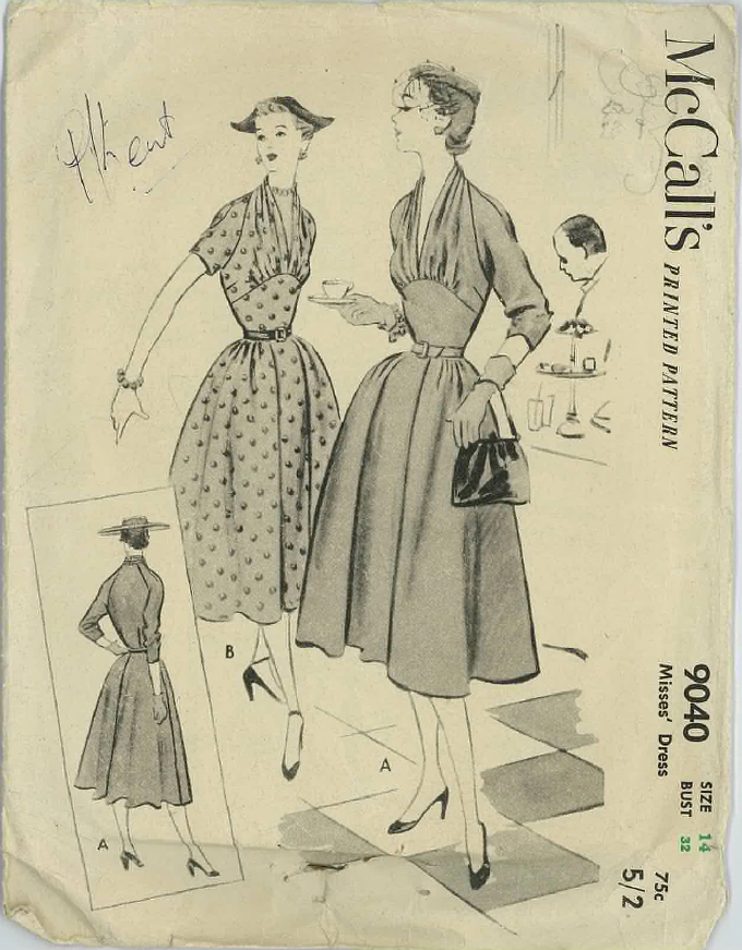 McCall's 9040 | Vintage Sewing Patterns | Fandom