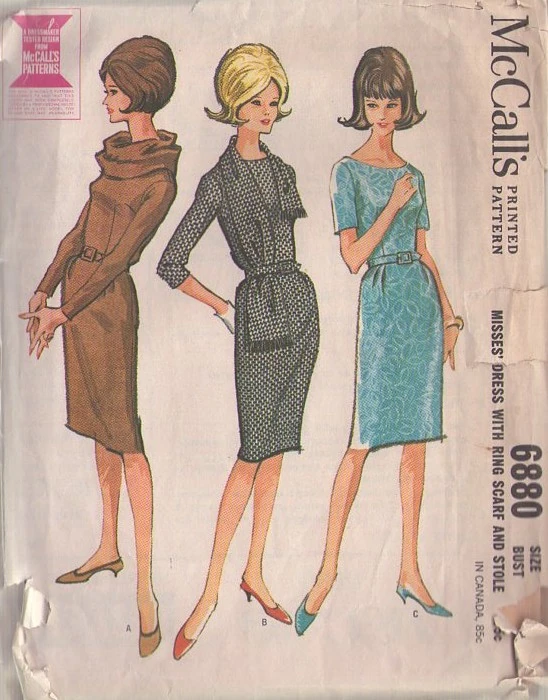McCall's 6880 | Vintage Sewing Patterns | Fandom