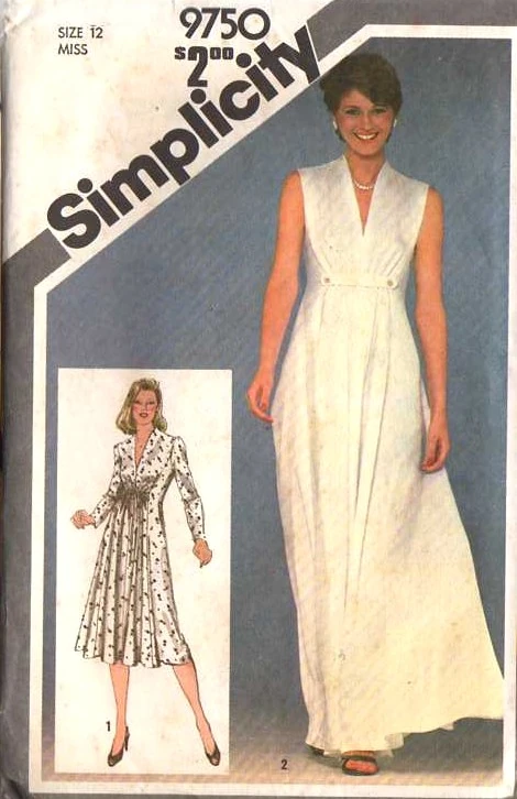 Simplicity 9750 | Vintage Sewing Patterns | Fandom