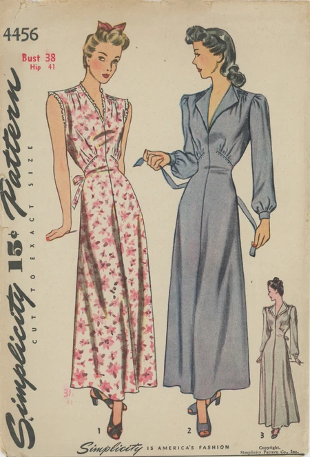 Simplicity 4456 | Vintage Sewing Patterns | Fandom