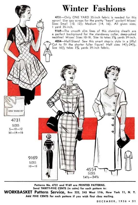 Workbasket 4731 | Vintage Sewing Patterns | Fandom