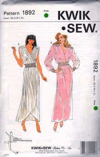 Kwik Sew 1892 | Vintage Sewing Patterns | Fandom