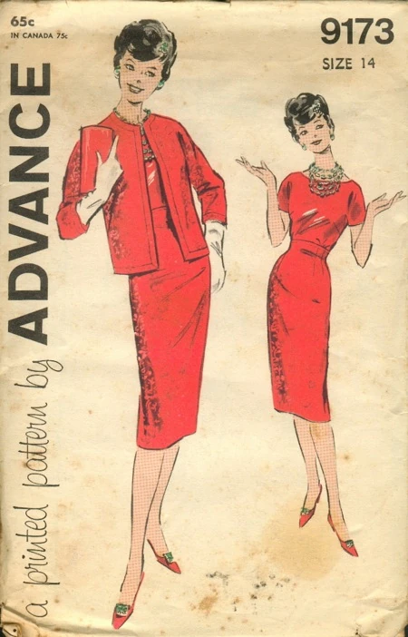 Advance 9173 | Vintage Sewing Patterns | Fandom