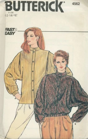 Butterick 4562 A | Vintage Sewing Patterns | Fandom