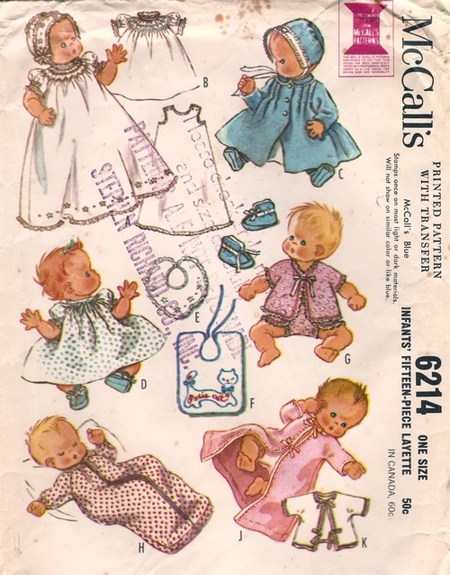 McCall's 6214 | Vintage Sewing Patterns | Fandom