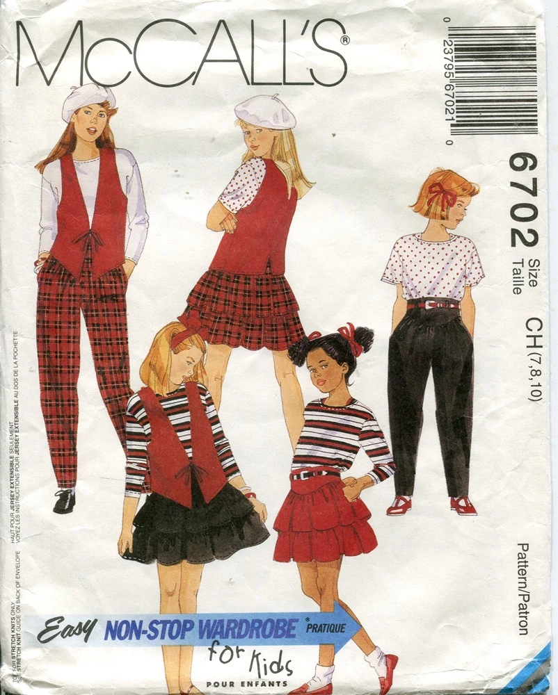 McCall's 6702 B | Vintage Sewing Patterns | Fandom