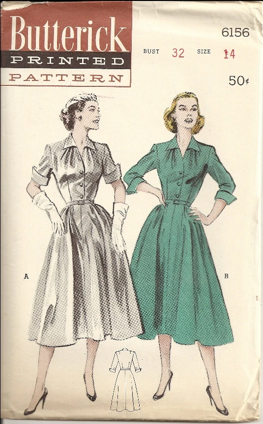 Butterick 6156 | Vintage Sewing Patterns | Fandom