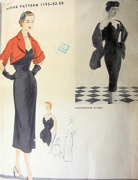 Vogue 1193 A | Vintage Sewing Patterns | Fandom