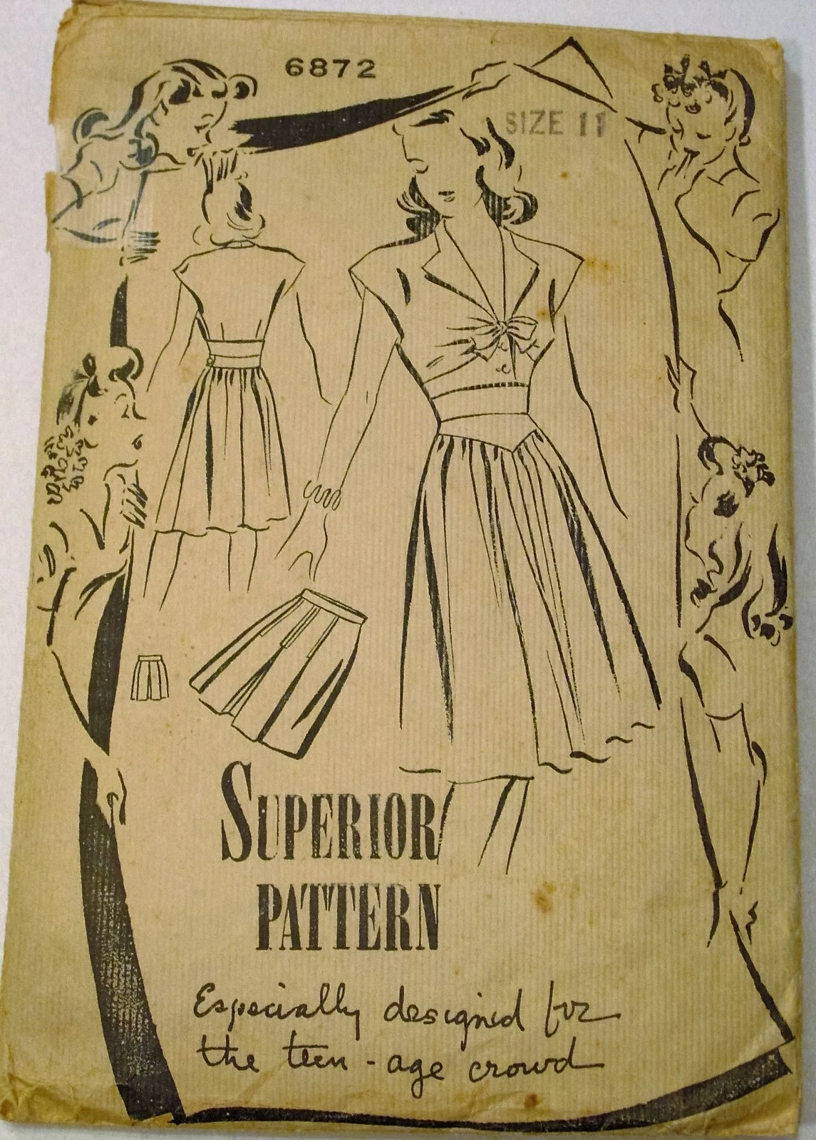 Superior 6872 | Vintage Sewing Patterns | Fandom