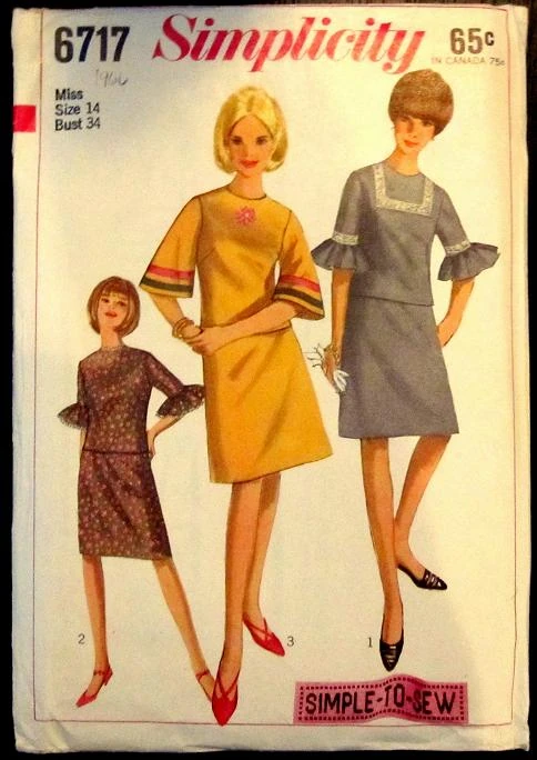 Simplicity 6717 | Vintage Sewing Patterns | Fandom