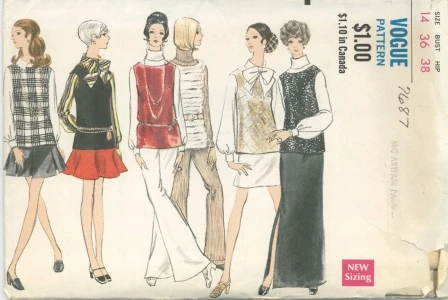 Vogue 7687 A | Vintage Sewing Patterns | Fandom