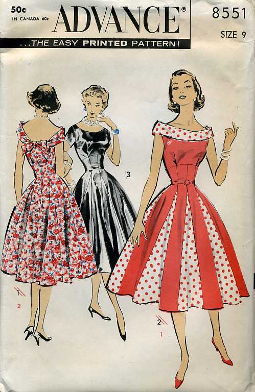 Advance 8551 | Vintage Sewing Patterns | Fandom Advance 8551 | Vintage Sewing Patterns | Fandom