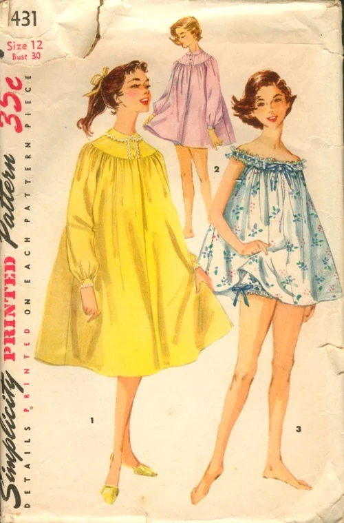 Simplicity 1431 A | Vintage Sewing Patterns | Fandom