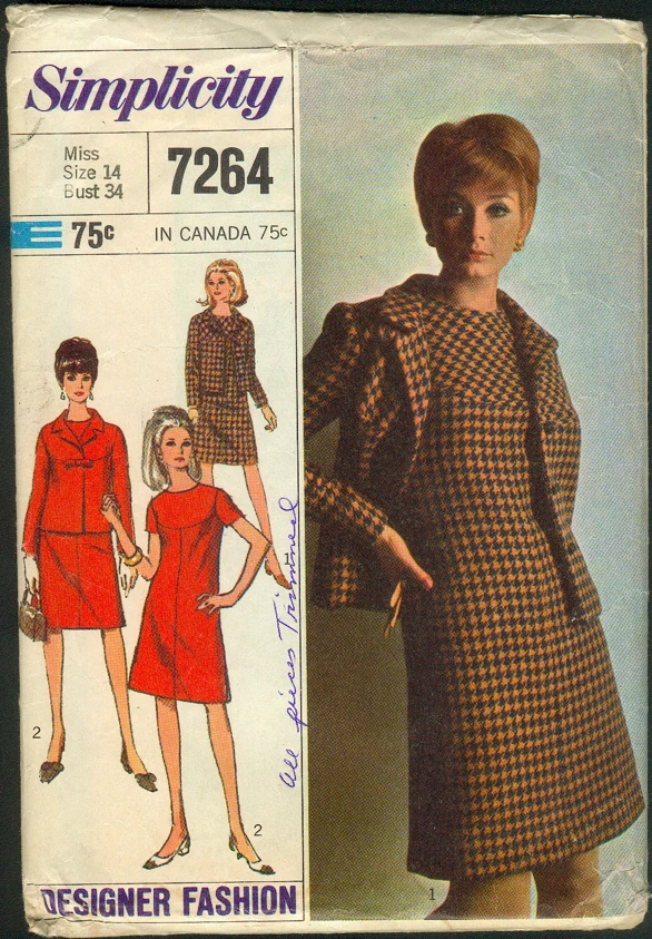 Simplicity 7264 | Vintage Sewing Patterns | Fandom