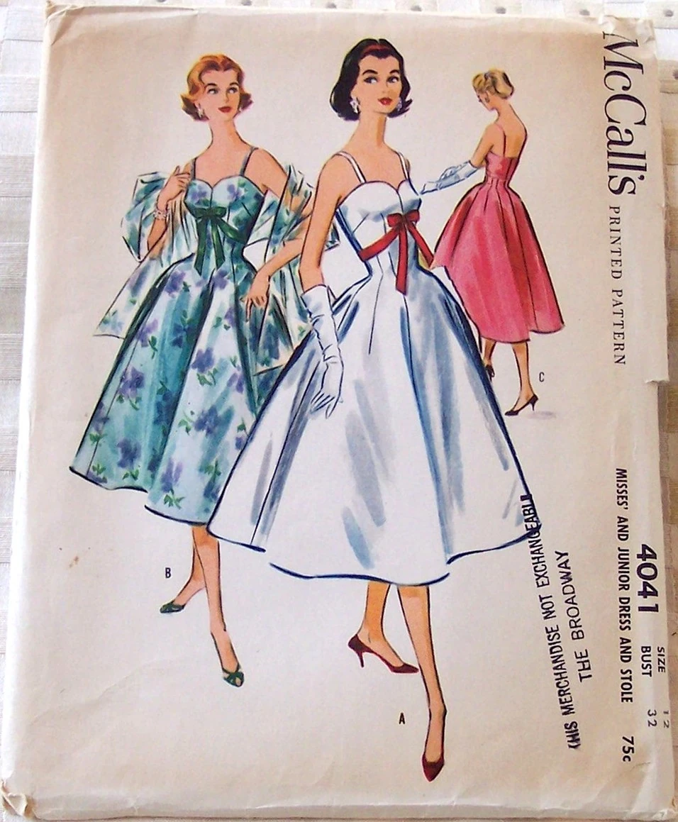 McCall's 4041 | Vintage Sewing Patterns | Fandom