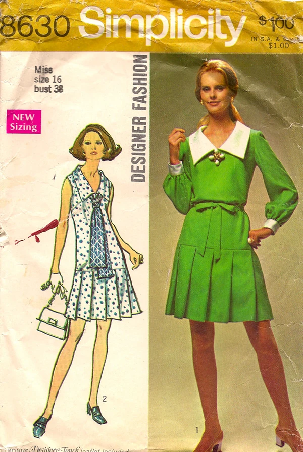 Simplicity 8630 | Vintage Sewing Patterns | Fandom