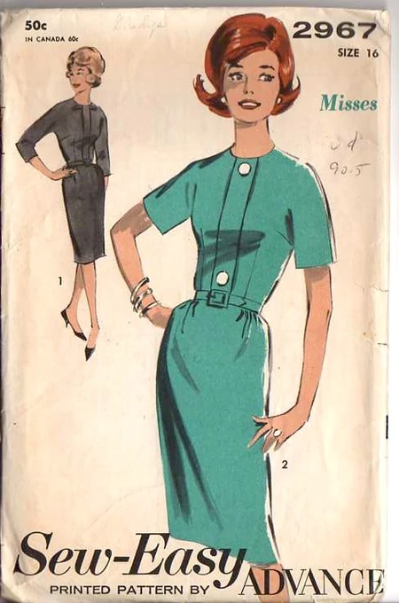 Advance 2967 | Vintage Sewing Patterns | Fandom