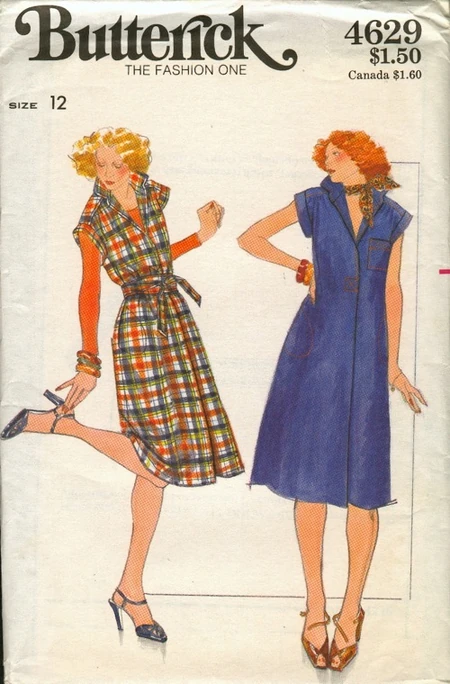 Butterick 4629 | Vintage Sewing Patterns | Fandom