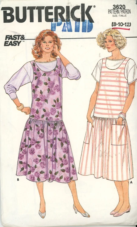 Butterick 3620 A | Vintage Sewing Patterns | Fandom