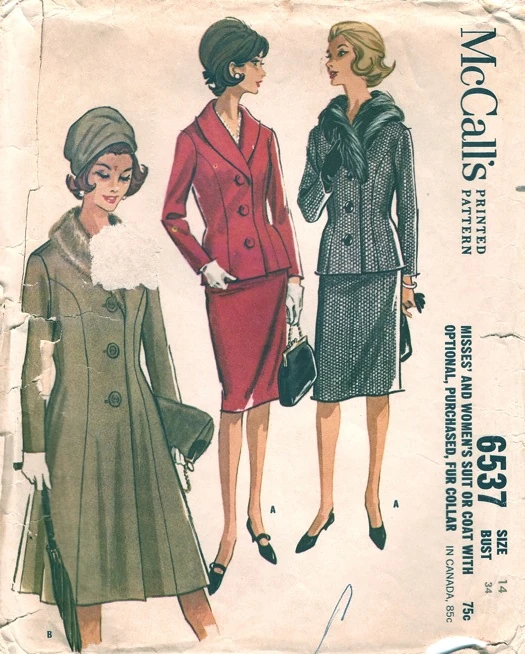McCall's 6537 A | Vintage Sewing Patterns | Fandom
