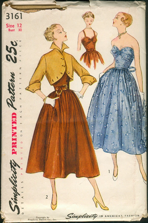 Simplicity 3161 | Vintage Sewing Patterns | Fandom