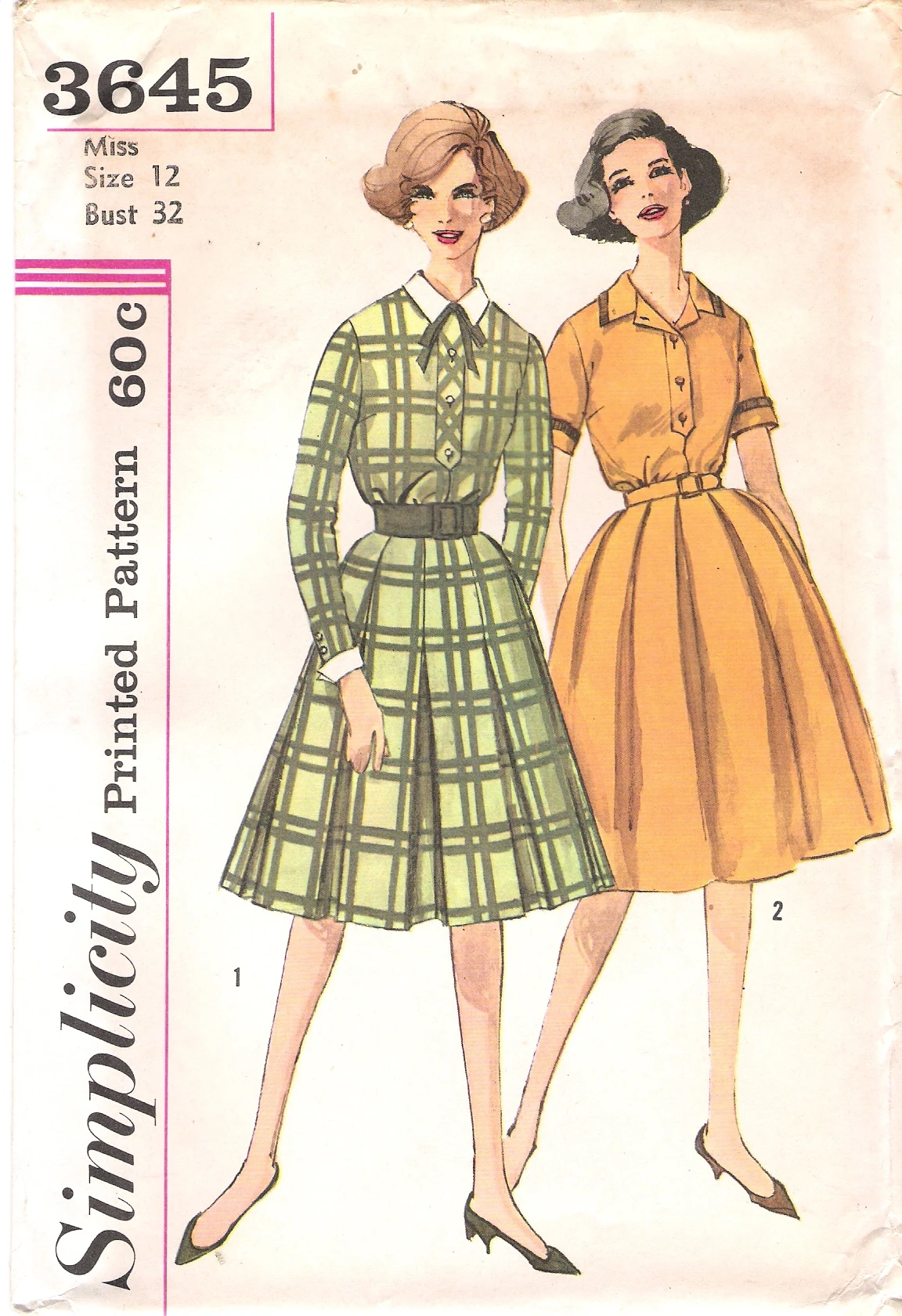 Simplicity 3645 A | Vintage Sewing Patterns | Fandom