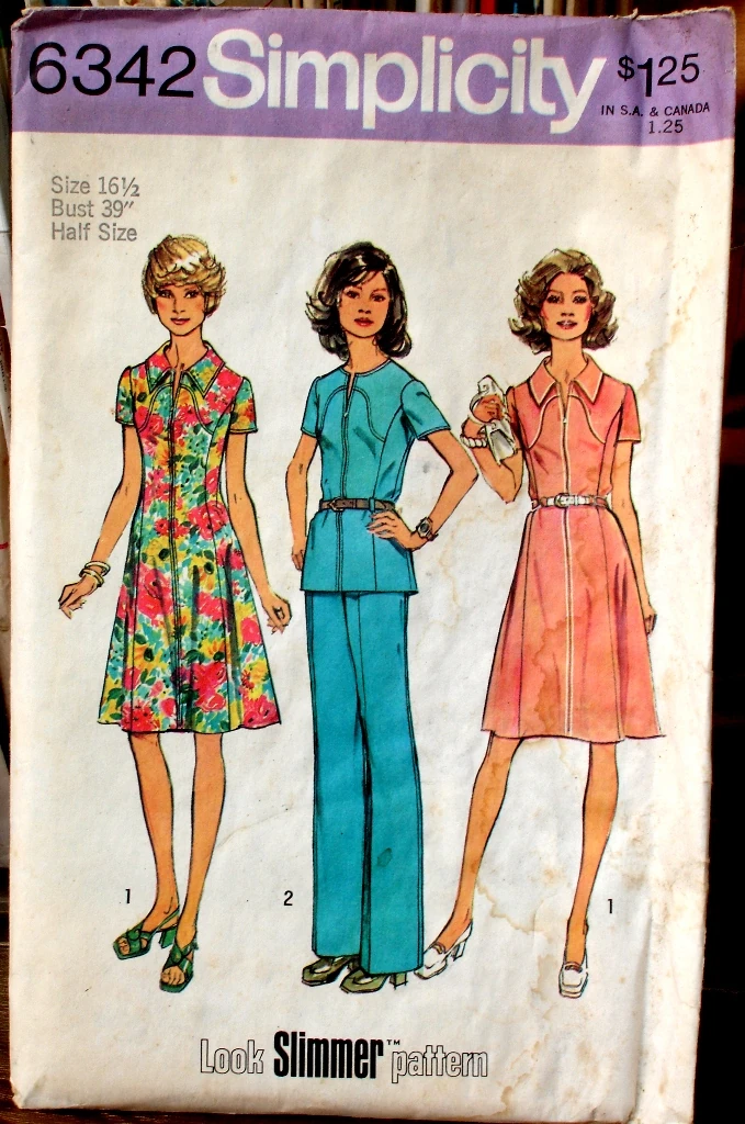 Simplicity 6342 A | Vintage Sewing Patterns | Fandom
