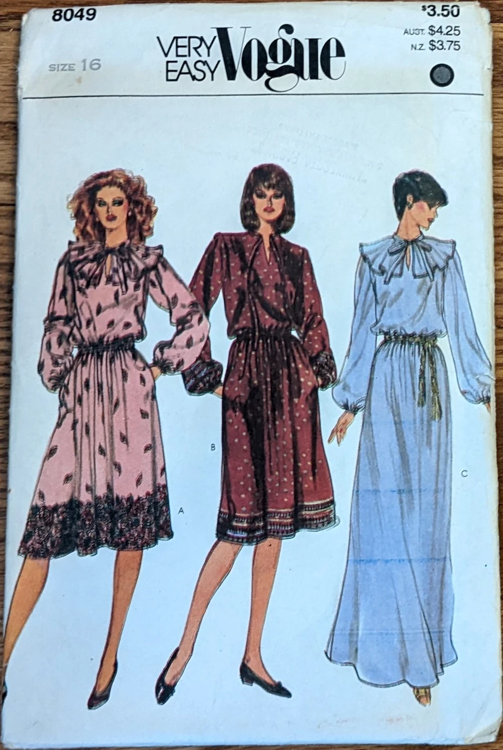 Vogue 8049 C | Vintage Sewing Patterns | Fandom
