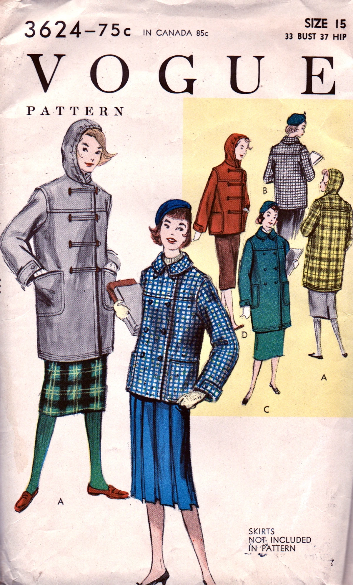 Vogue 3624 | Vintage Sewing Patterns | Fandom
