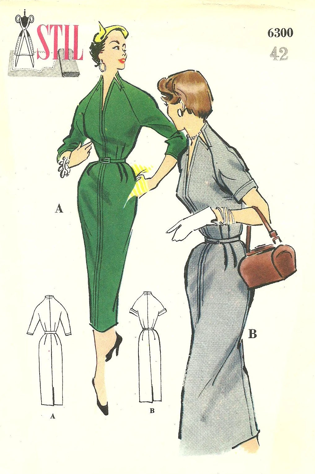 Stil 6300 | Vintage Sewing Patterns | Fandom