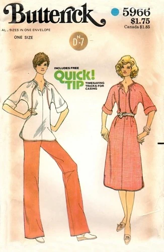 Butterick 5966 | Vintage Sewing Patterns | Fandom